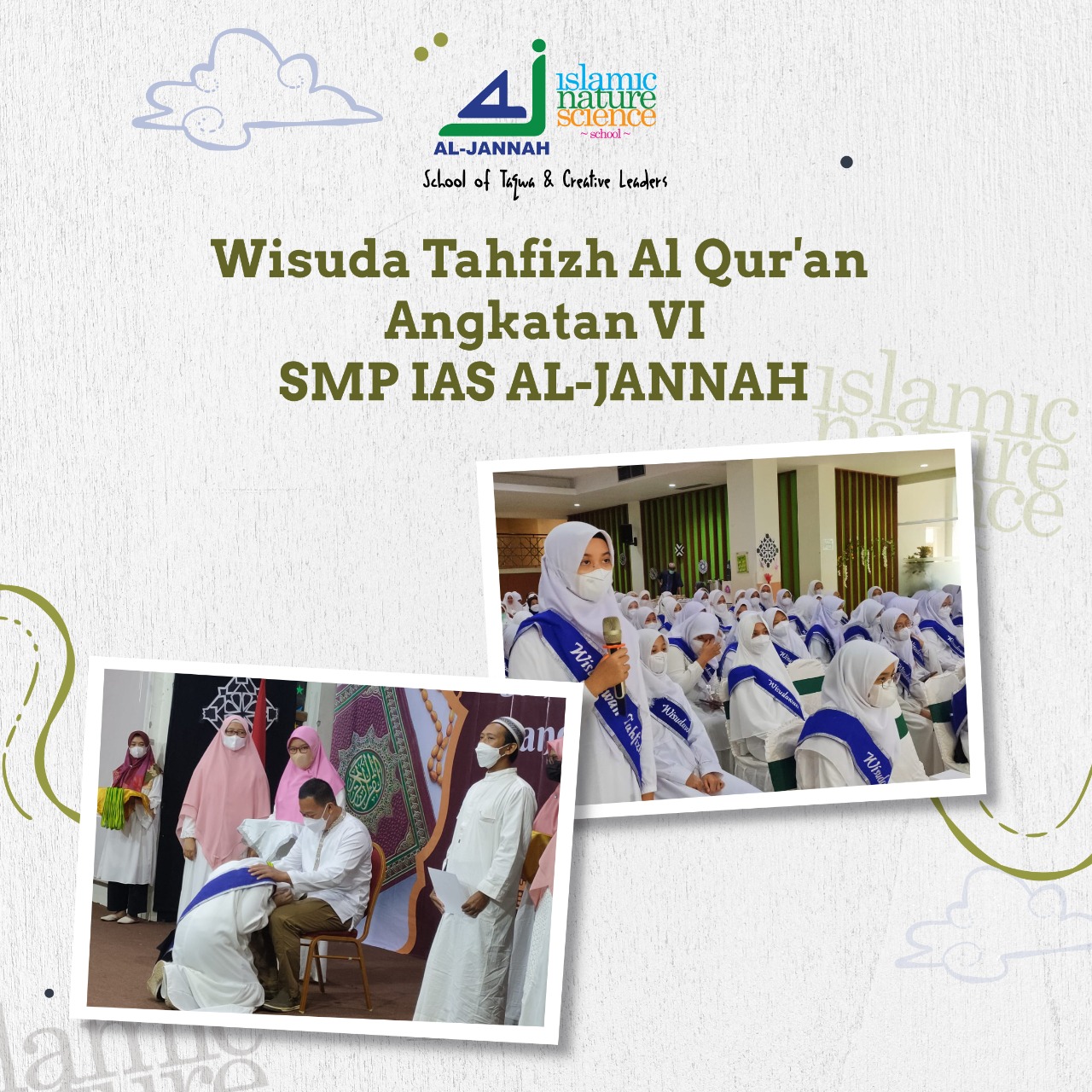 Wisuda Tahfizh Al Qur’an Angkatan VI SMP IAS Al-Jannah – Sekolah Al ... Wisuda Tahfizh Al Qur’an Angkatan VI SMP IAS Al-Jannah – Sekolah Al ...